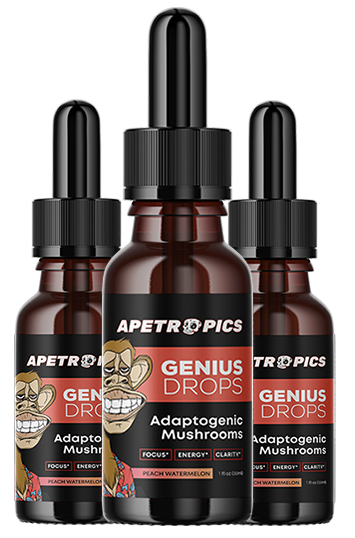 Apetropics Smart Drops, Nootropics, Functional Mushrooms for Focus and ...